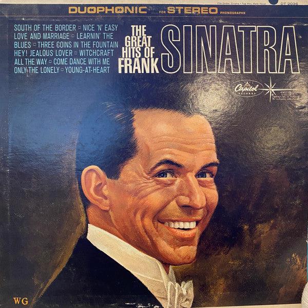 Frank Sinatra- The Great Hits Of Frank (Brail Sticker Along Front Left ...
